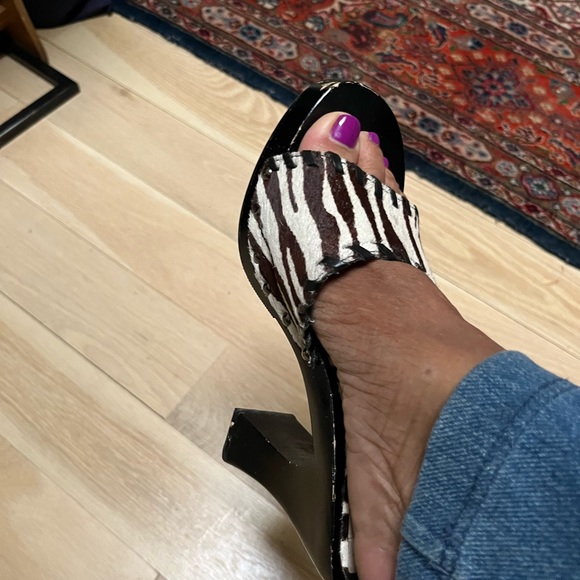 Candie's | Shoes | Zebra Print Candies Mules | Poshmark